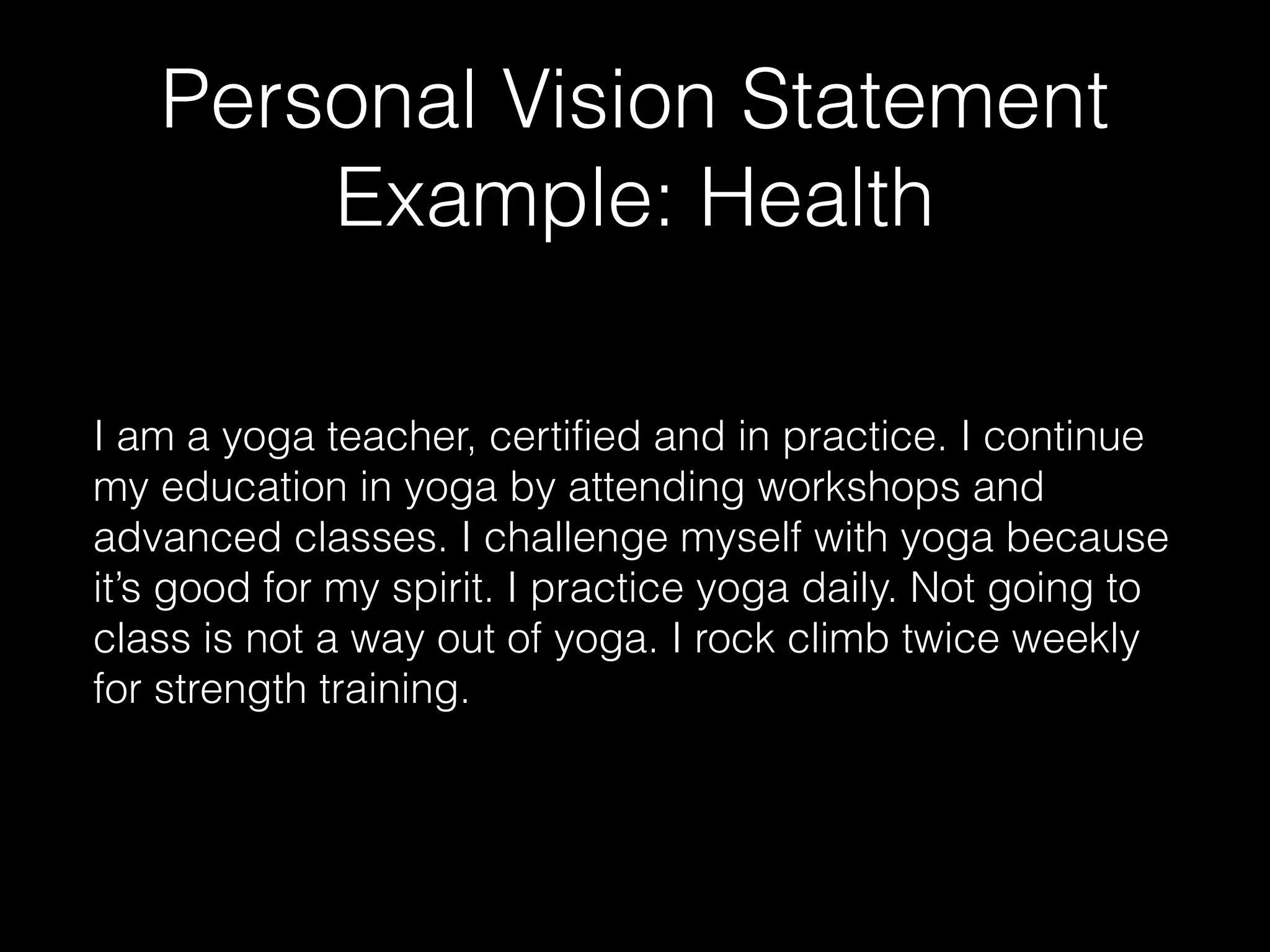 How To Write A Personal Vision Statement for 2014 | PDF