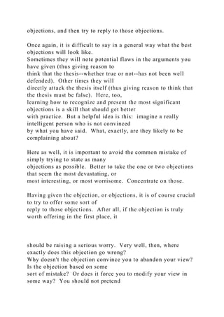 How to Write a Philosophy PaperShelly KaganDepartment of.docx