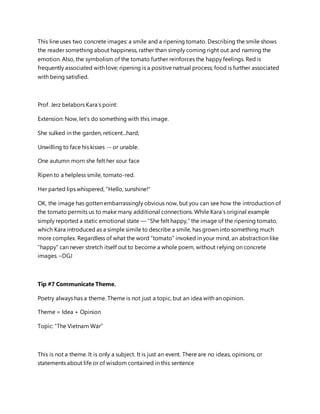 How to write a poem | PDF