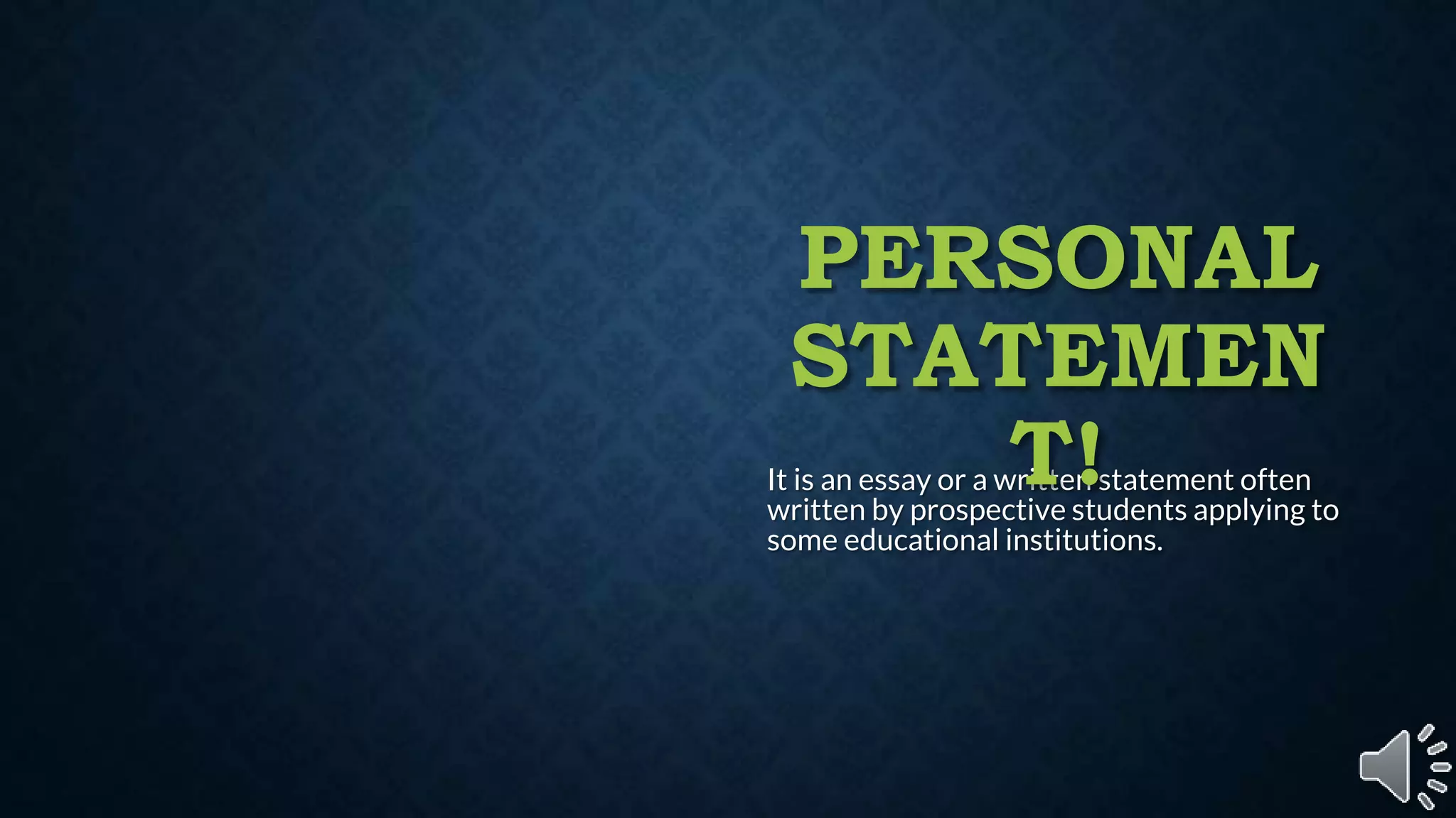 How to write a powerful personal statement.pptx