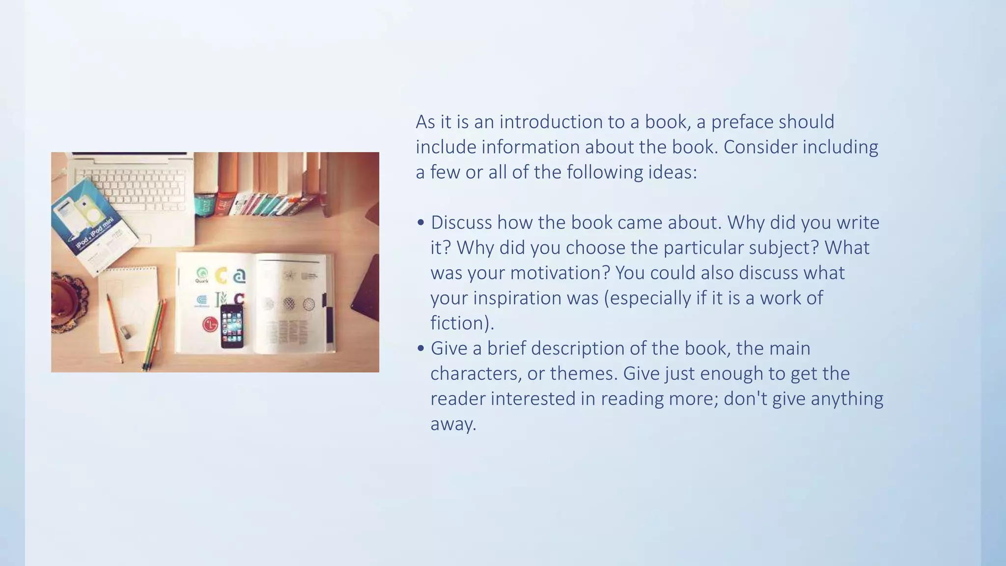 How to Write a Preface and a Foreword | PPTX