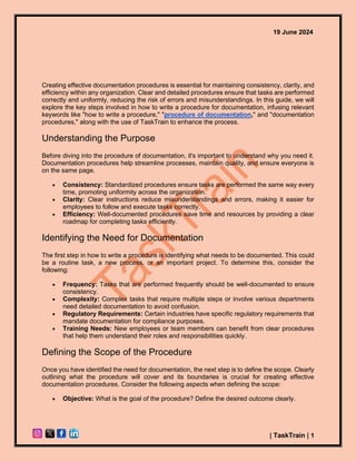 How to Write a Procedure for Effective Documentation.pdf