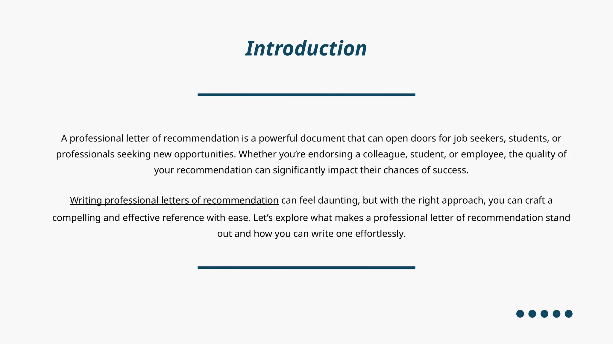 How to Write a Professional Letter of Recommendation.pptx