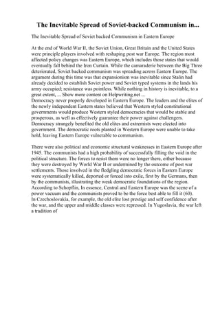 How To Write A Profile Essay On A Person | PDF