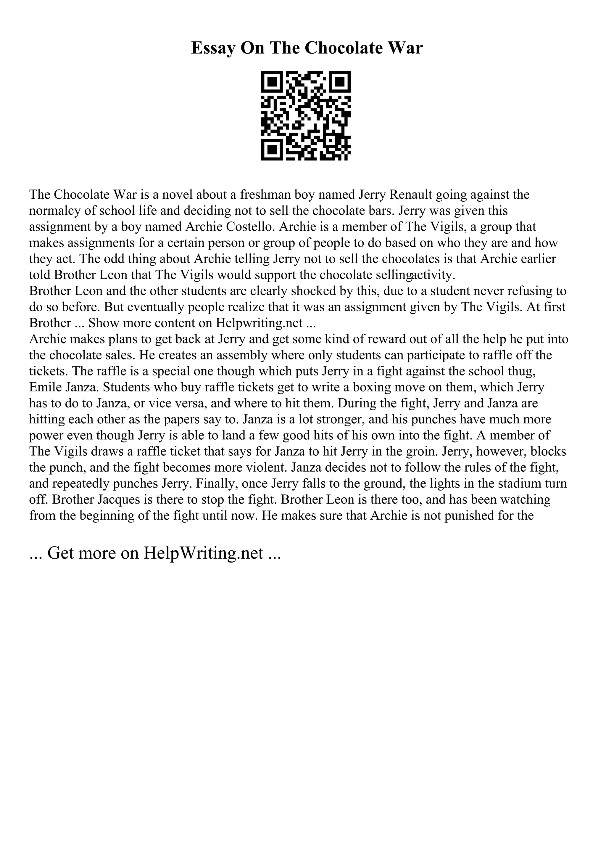 How To Write A Questionnaire Essay | PDF