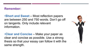 Tips on How to Write a Reflection Paper.pptx