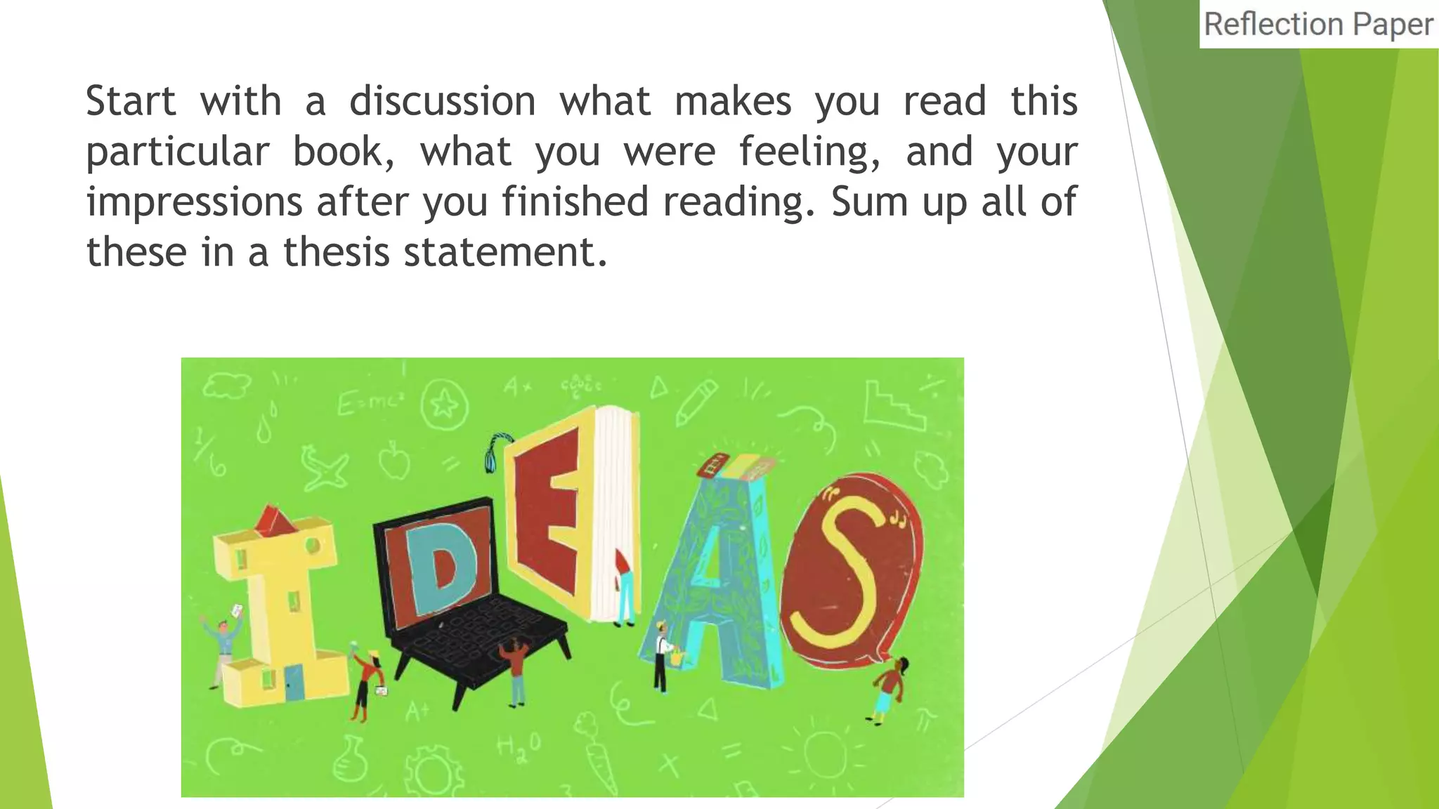 How to Write a Reflection Paper: Outline, Format, Best Template | PPT