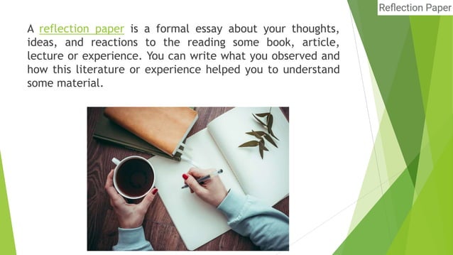 How to Write a Reflection Paper: Outline, Format, Best Template | PPT