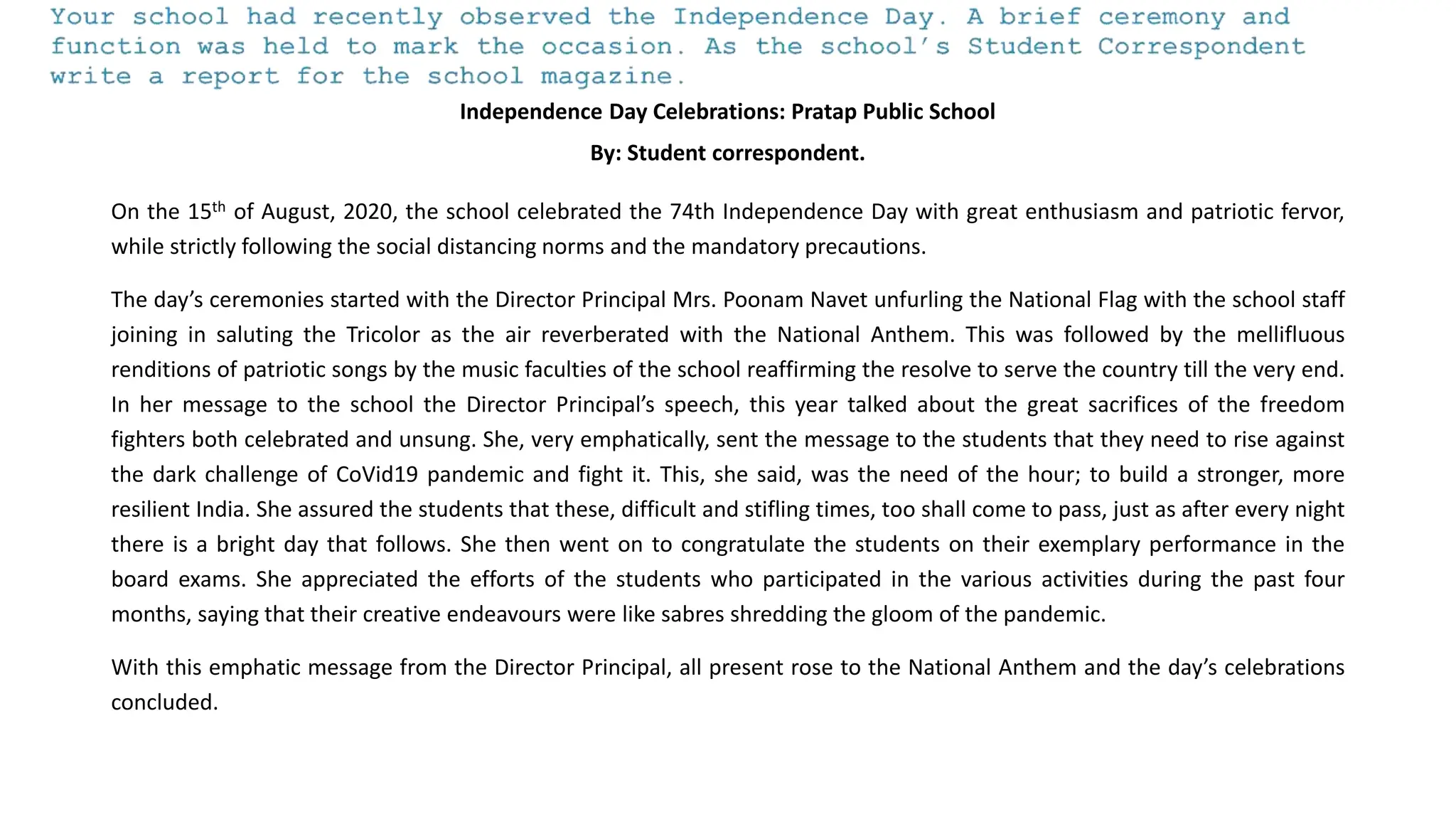 How to write a Report for Class XII.pptx