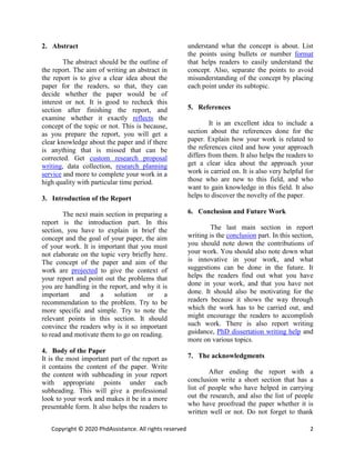 How to Write a Report for Engineering | Research Proposal Writing ...