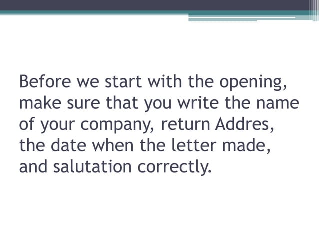 How to write a requesting service letter | PPTX