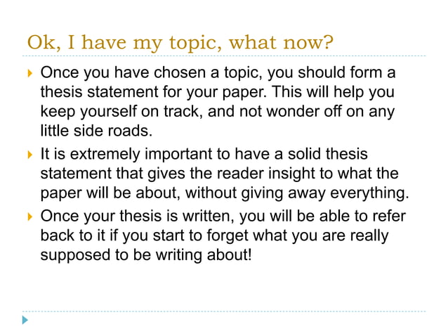How to Write a Research Paper | PPT