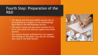 How to write a research paper | PPT