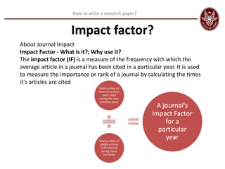 How to write a research paper? | PPTX