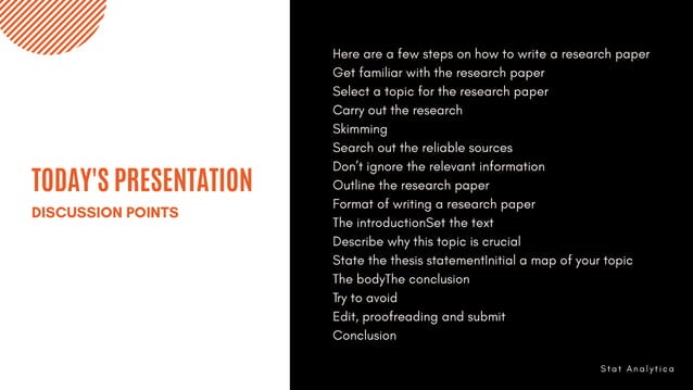 How to Write A Research Paper? | PPT