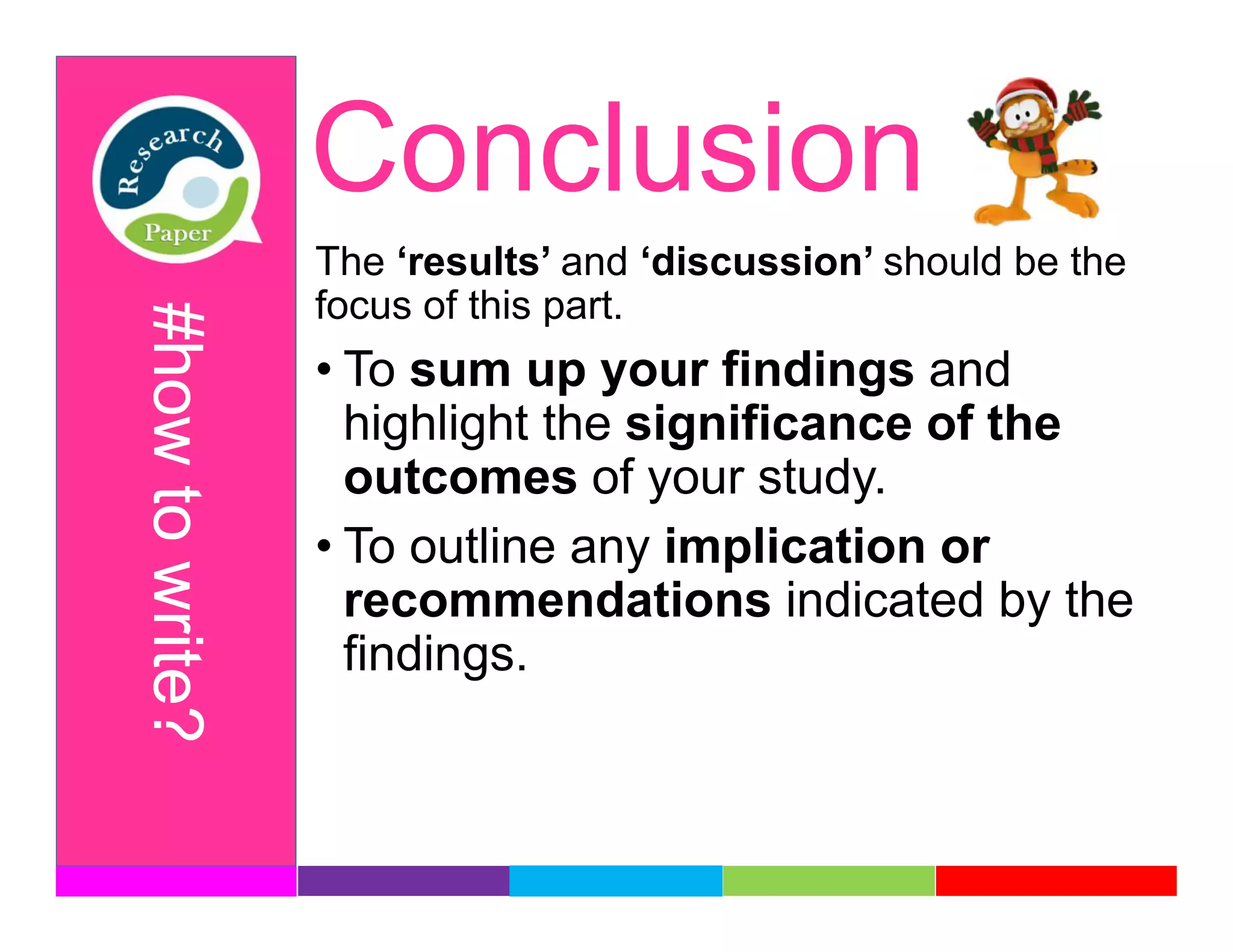 How to write a research paper | PDF