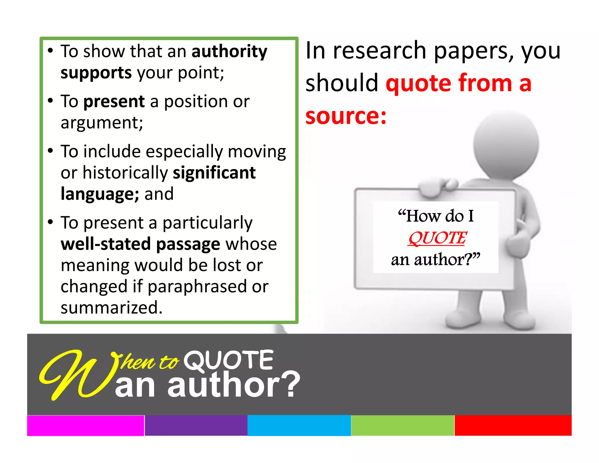 How to write a research paper | PDF