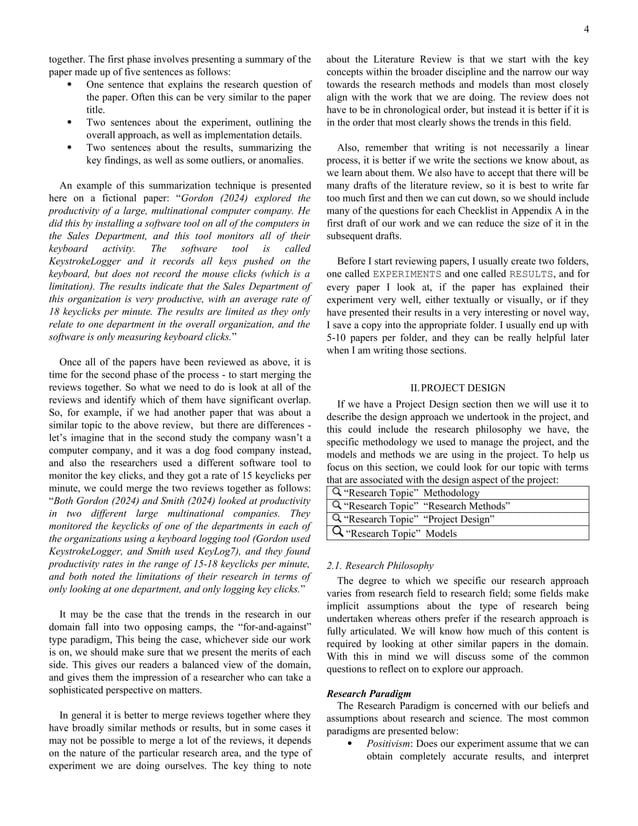 How to Write a ResearchPaper Using a Template | DOCX | Computing | Technology & Computing