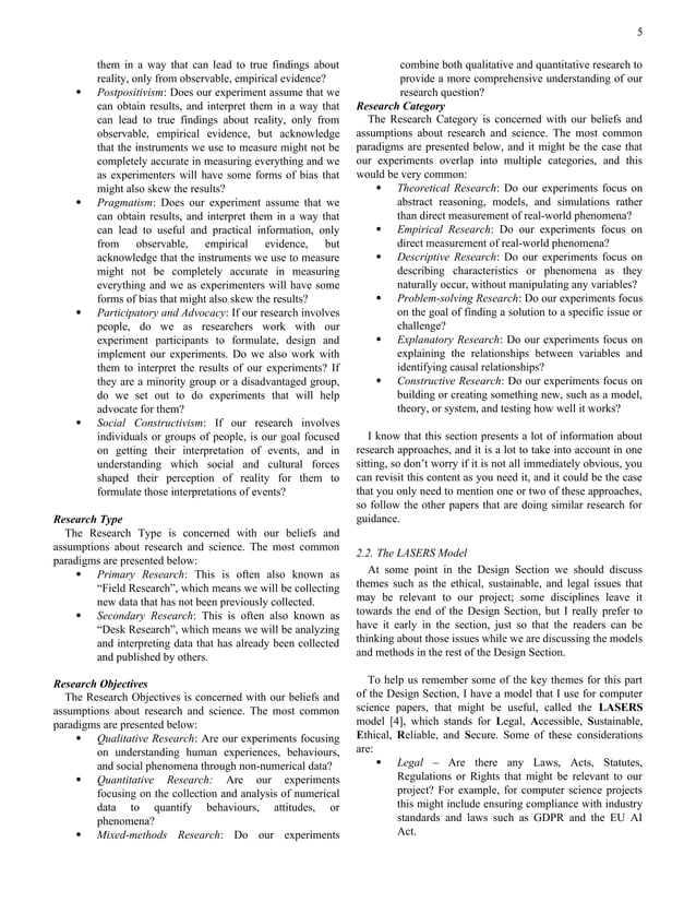 How to Write a ResearchPaper Using a Template | DOCX | Computing | Technology & Computing