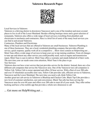 How To Write A Research Paper Middle School Powerpoint - School | PDF