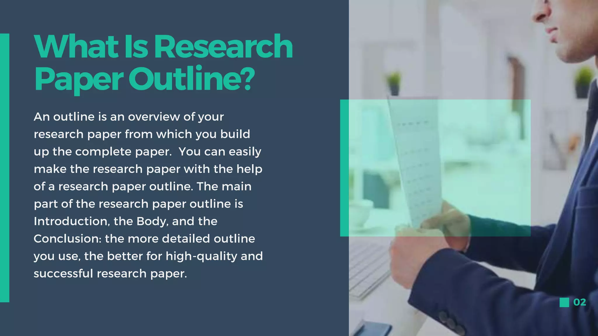 How to write a research paper outline | PPT