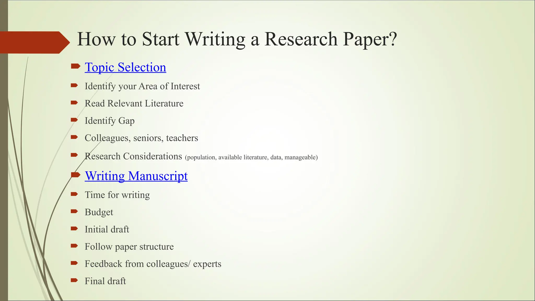 How to Write a Research Paper: Structure of Research Article | PPT