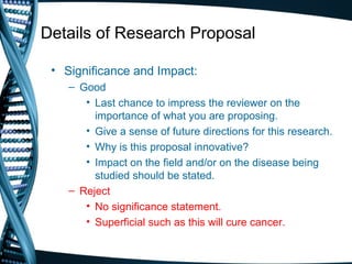 How to write a research proposal | PPT