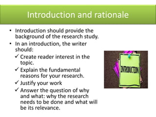 How to write a research proposal | PPTX
