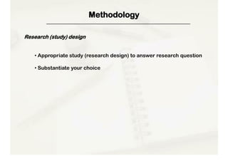 How To Write A Research Protocol | PPT