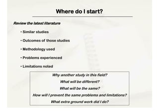 How To Write A Research Protocol | PPT