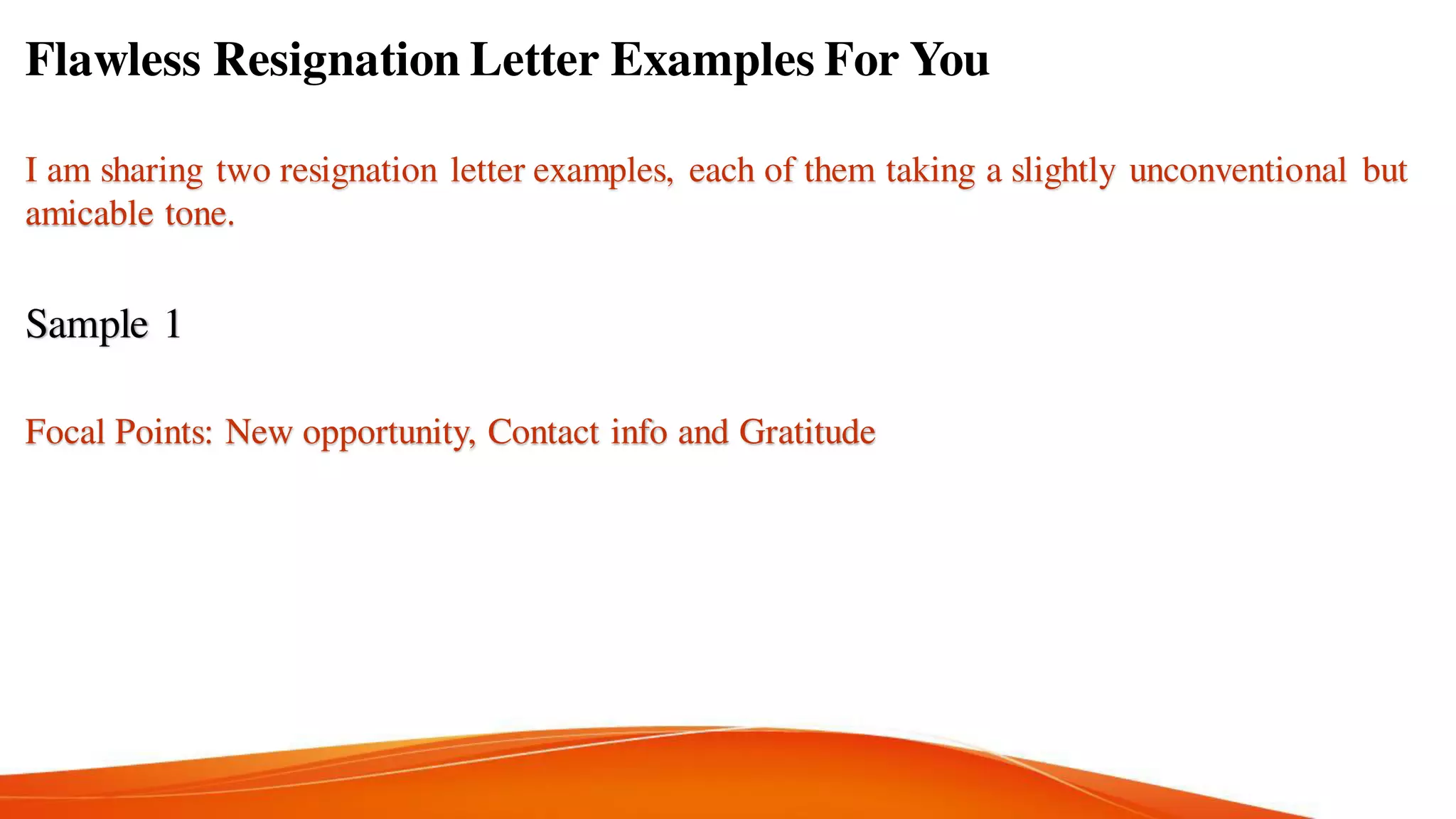 How to write a resignation letter? | PDF