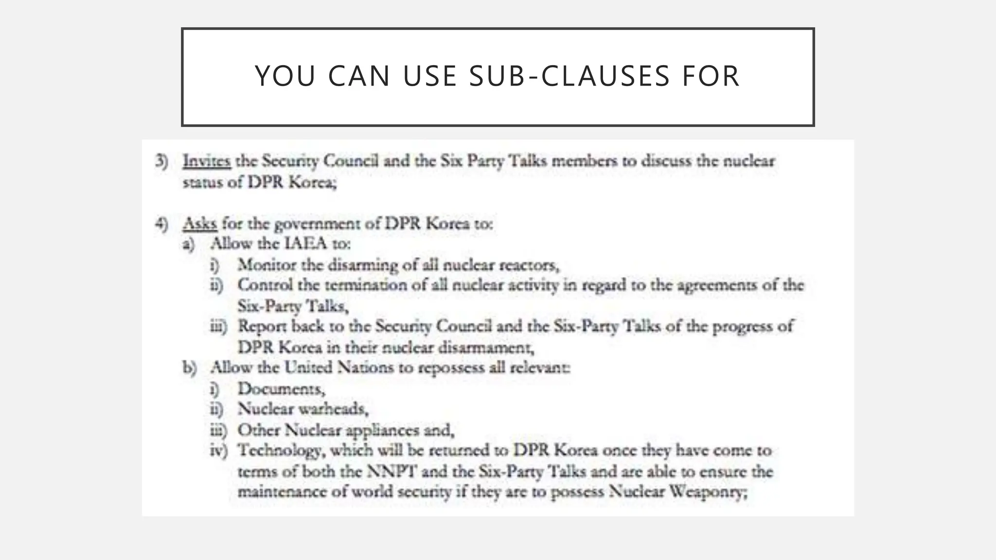 How to Write a Resolution for MUN | PPTX