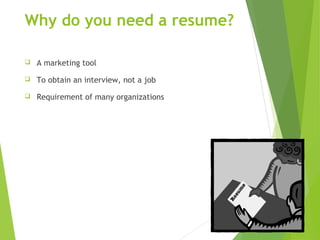 How to write a resume | PPT