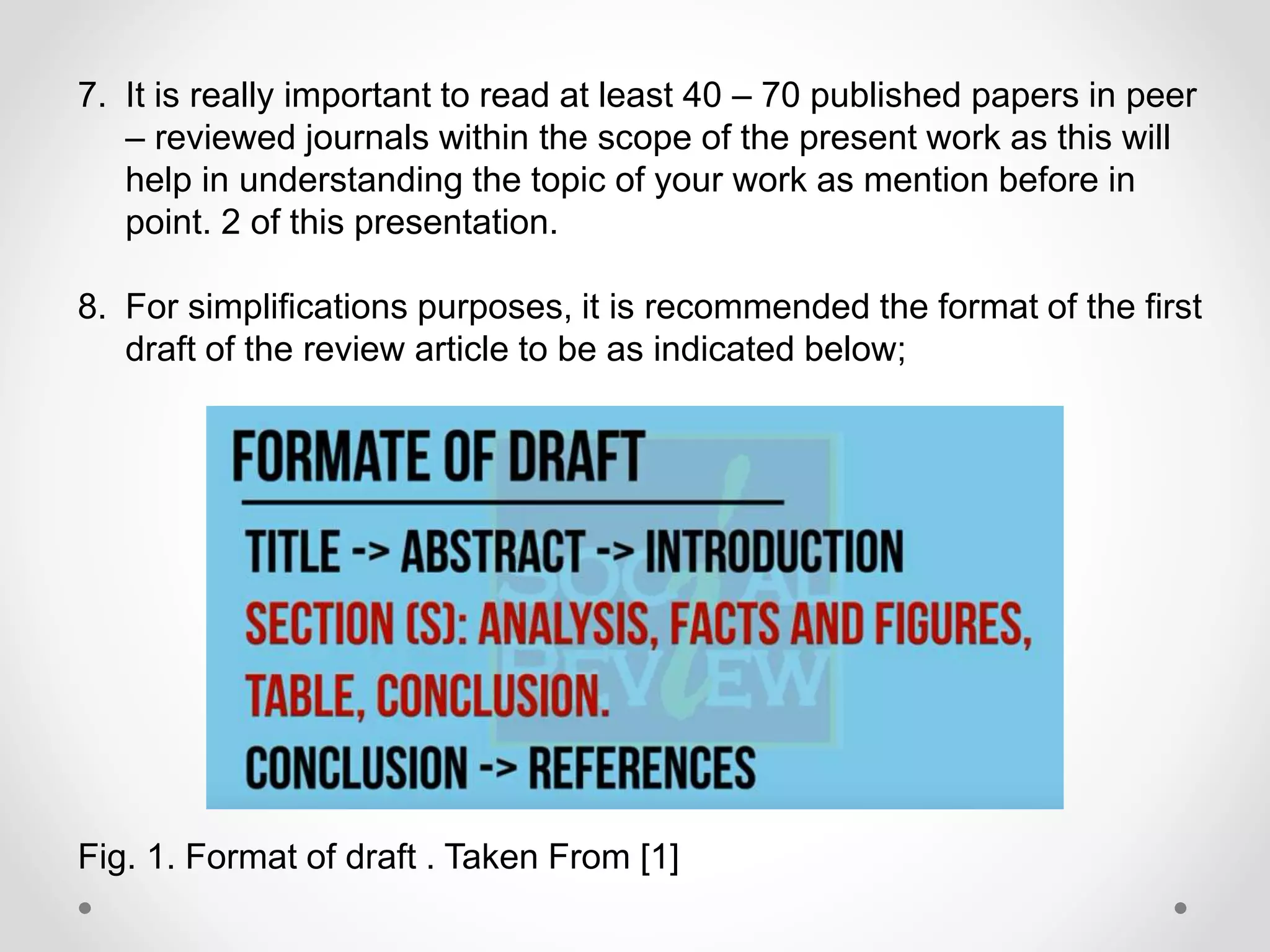 How to write a review article | PPTX