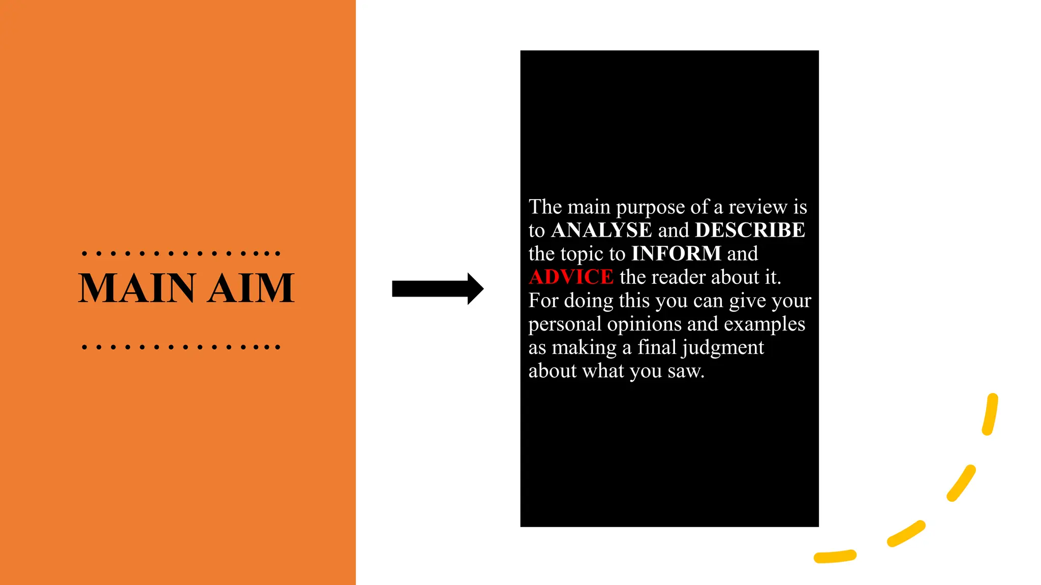 PowerPoint on How to write an igcse review PowerPoint | PPTX