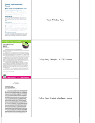 How To Write A School Paper | PDF