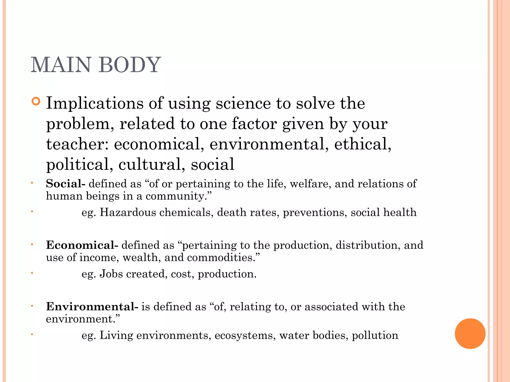 How to write a science essay 2ºeso | PPT