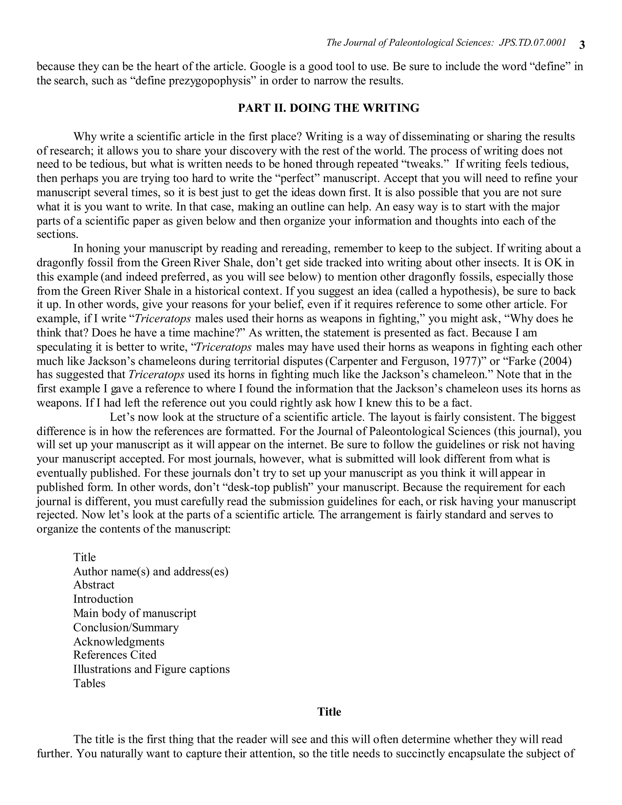 How to write_a_scientific_article | PDF | Publishing Industry | Industries