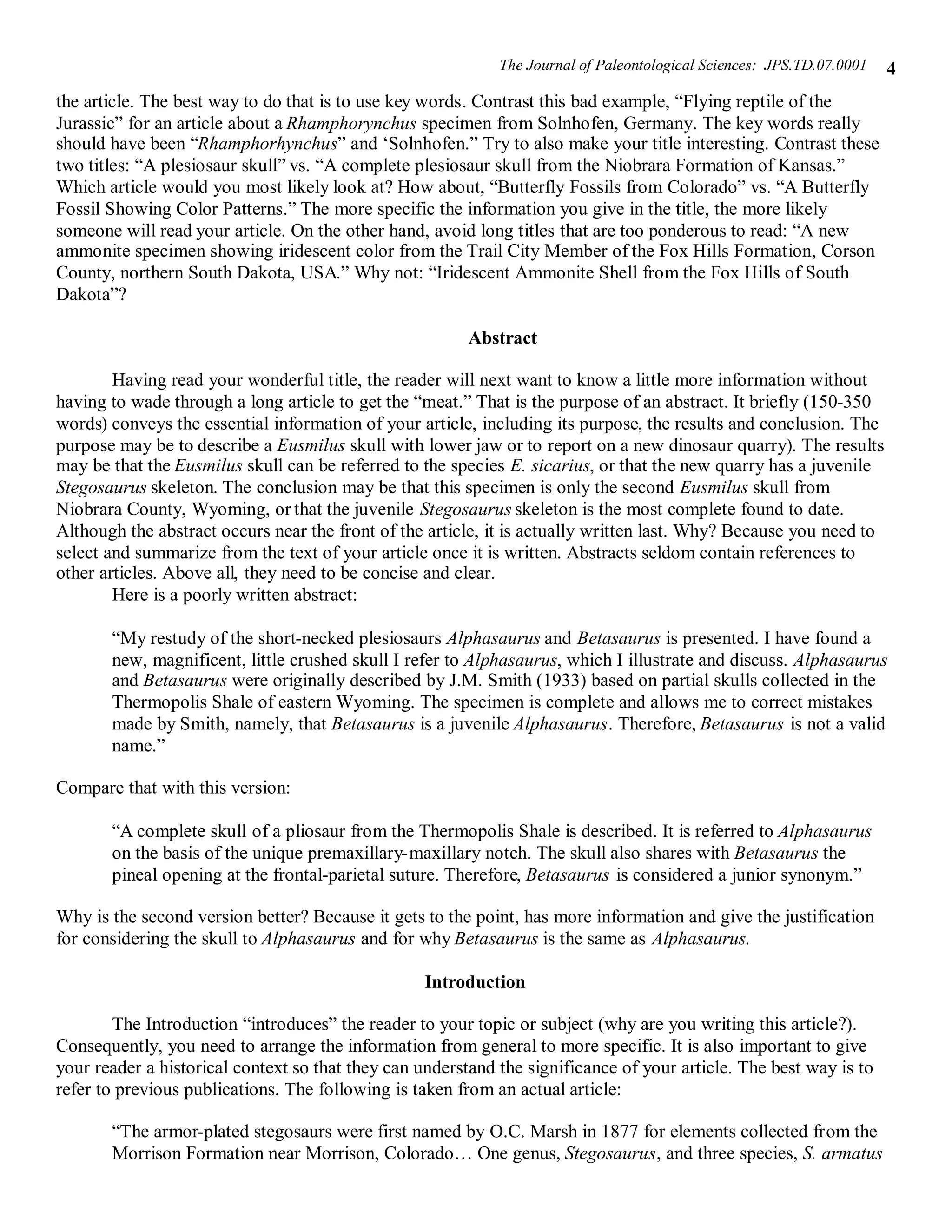 How to write_a_scientific_article | PDF | Publishing Industry | Industries