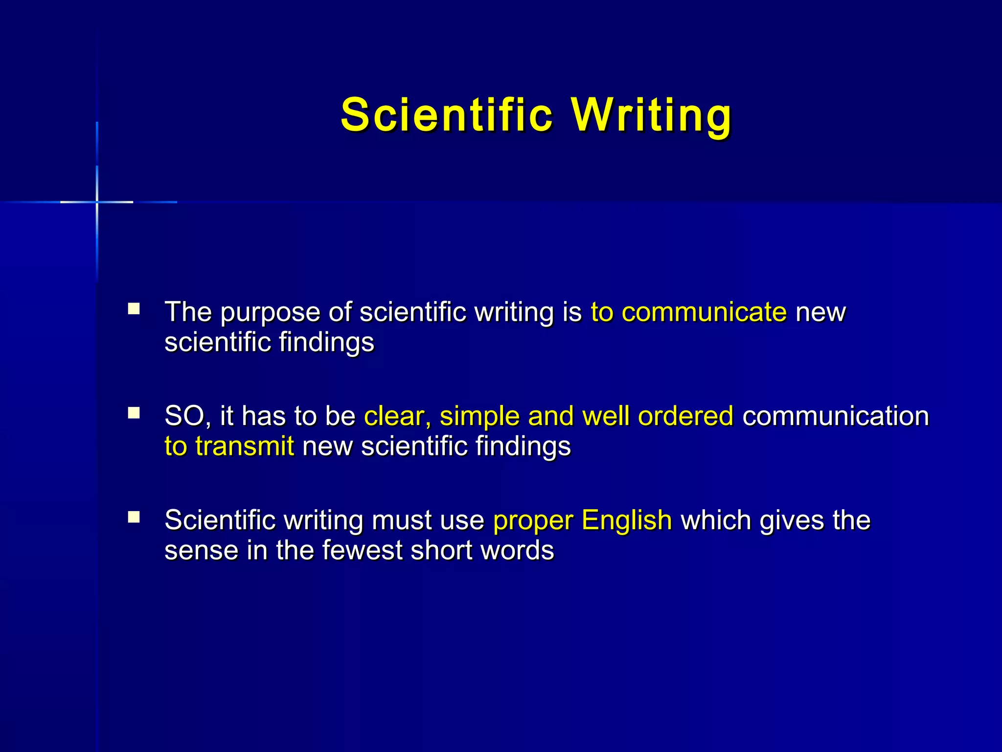 How to write a scientific article Dr: Taher A.Eid