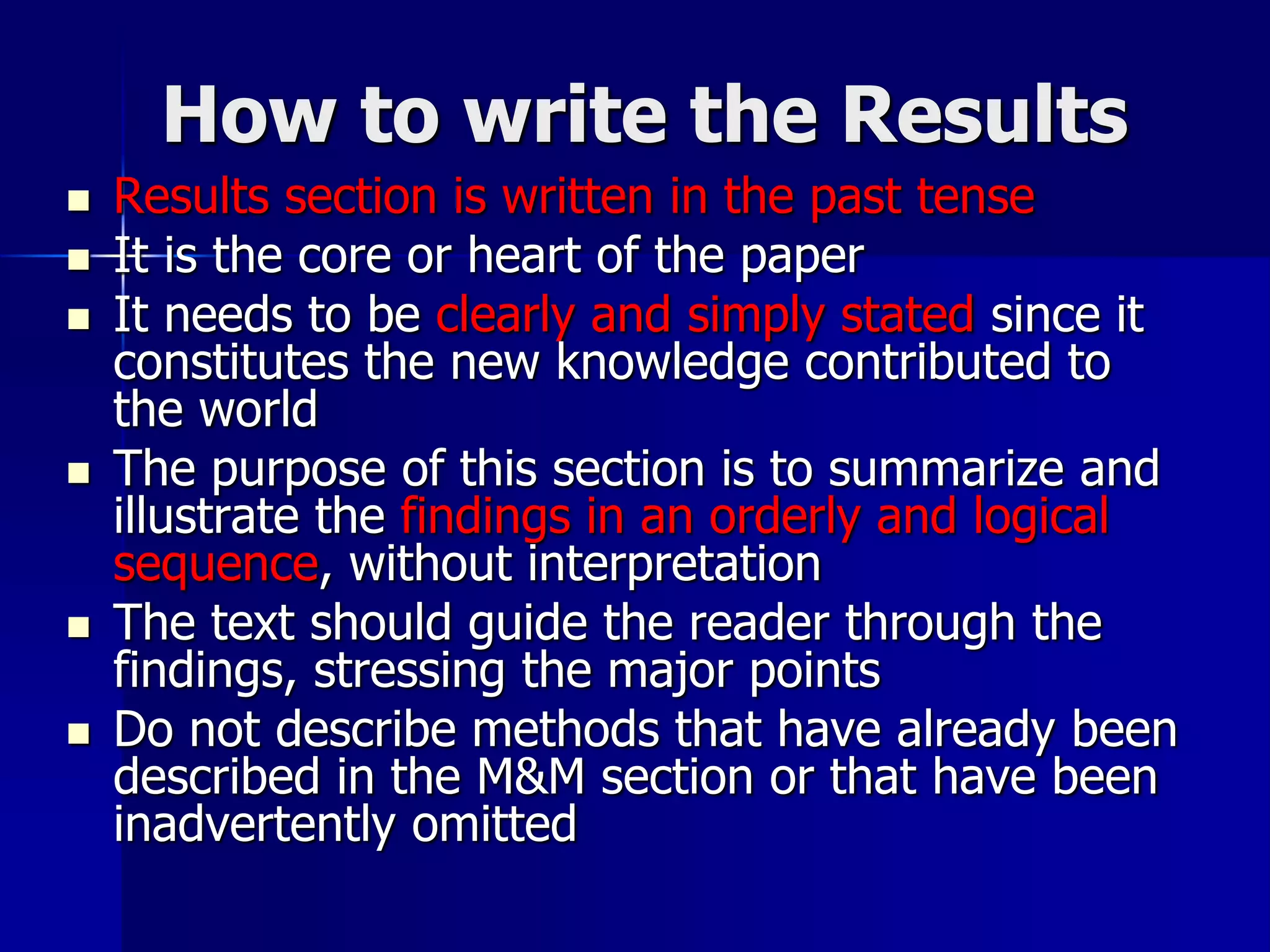How To Write A Scientific Paper.ppt