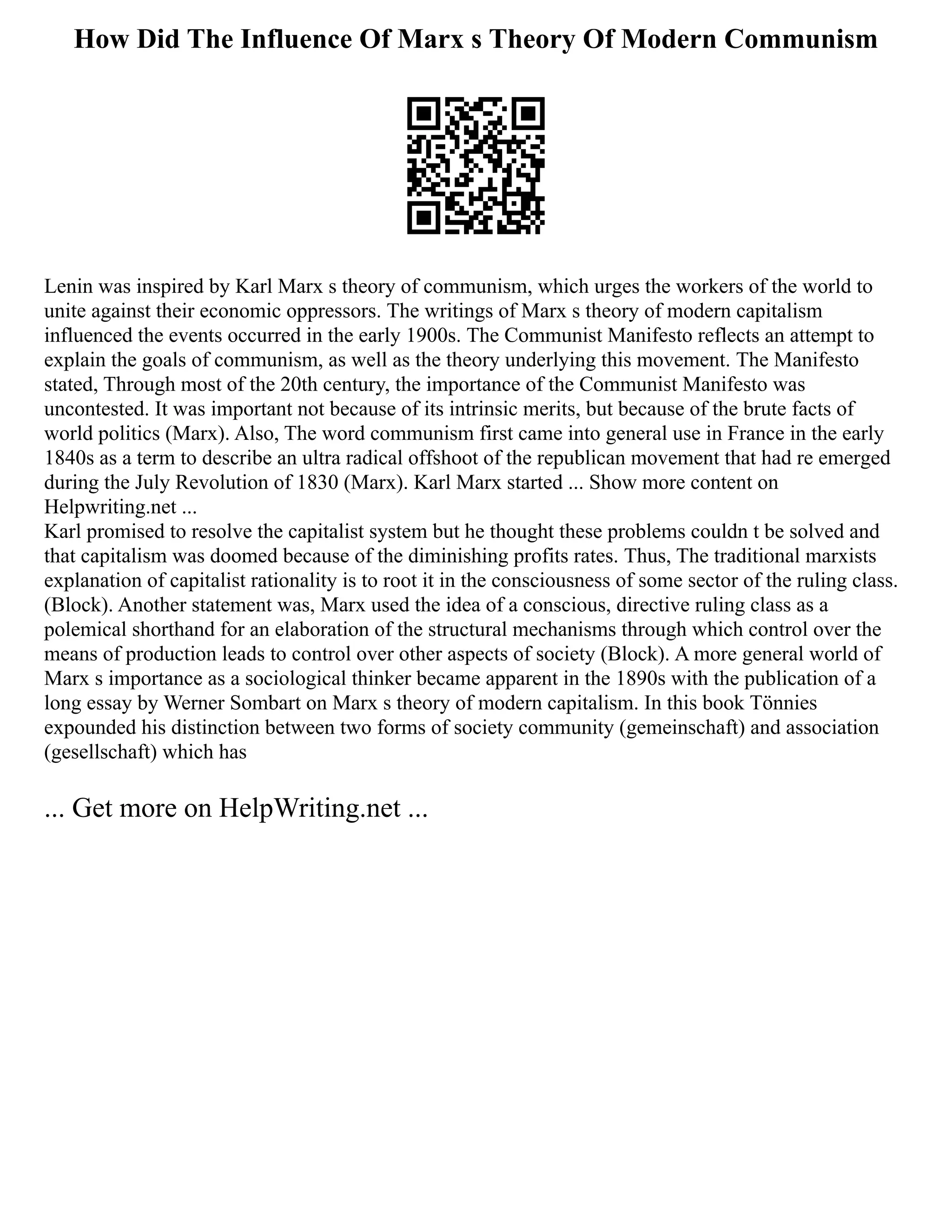 How To Write A Scientific Paper-Writing The Method | PDF