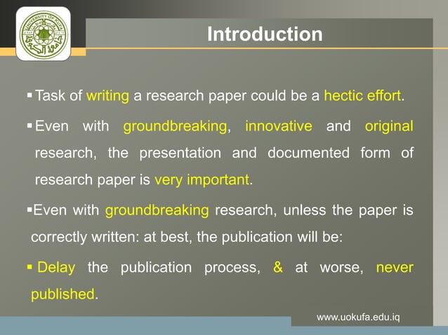 How to Write Scientific Research Article? A General Guide | PPT