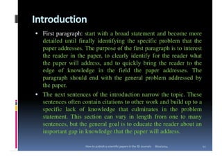 How To Write A Scientific Paper In ISI Journals | PPT