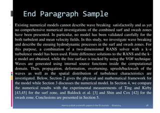 How To Write A Scientific Paper In ISI Journals | PPT