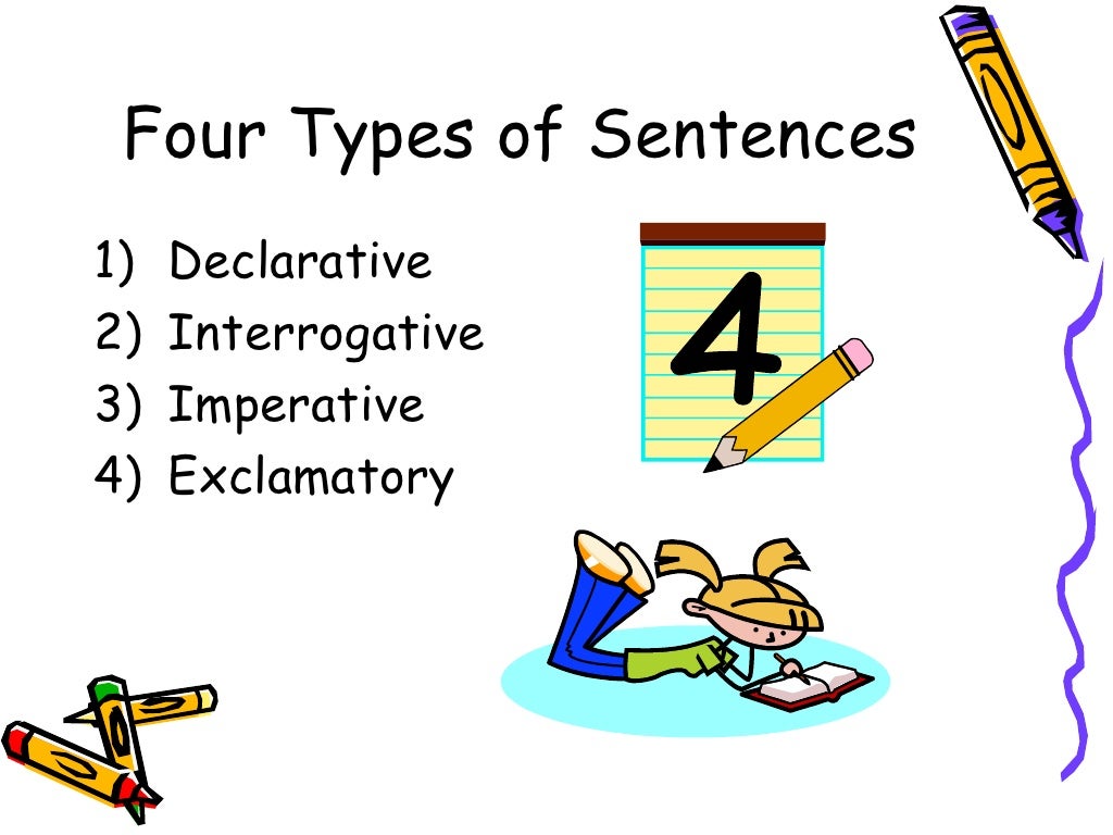 How to write a sentence