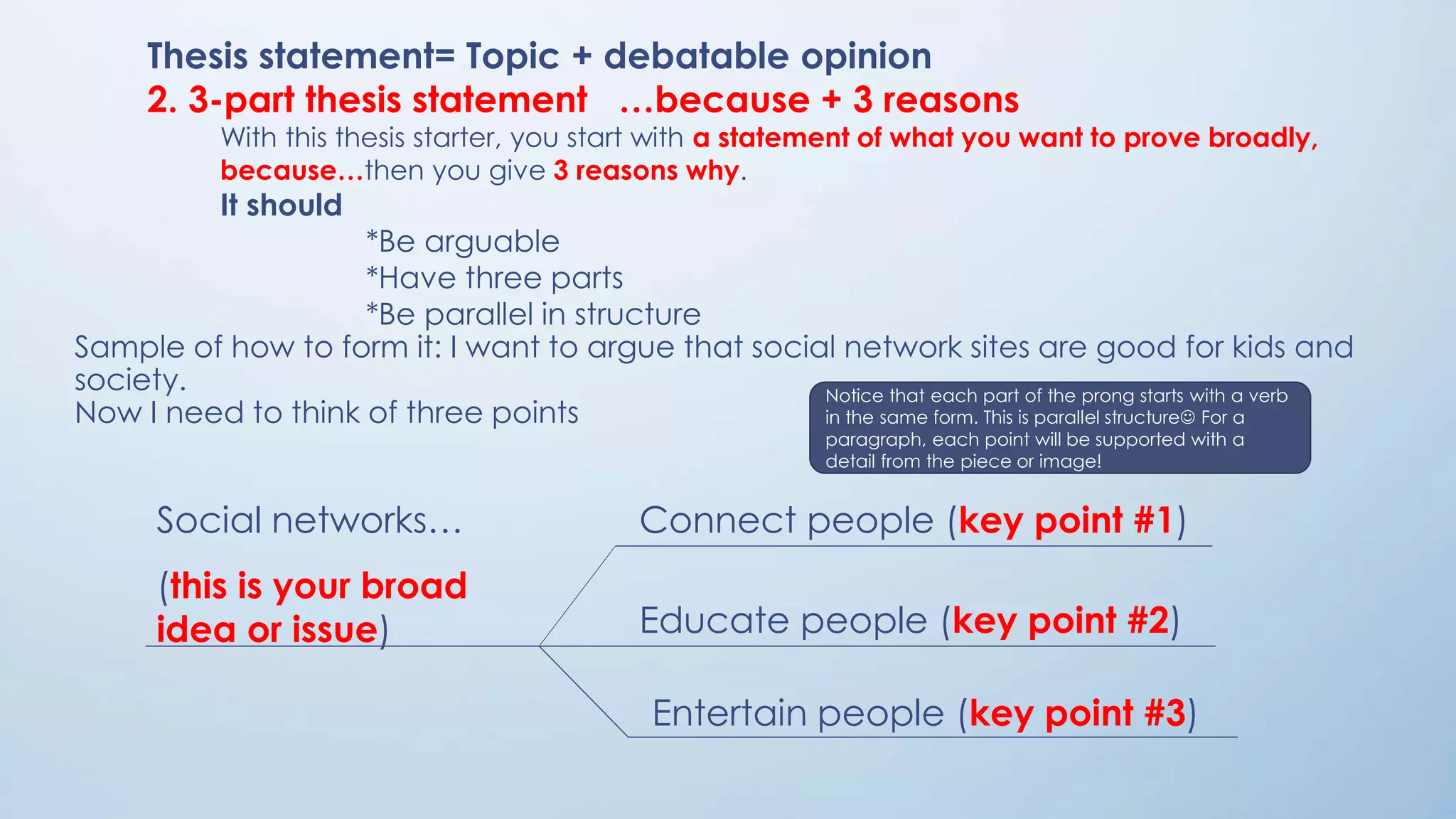 How to write a short response paragraph mine | PPT