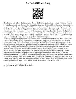 How To Write A Short Essay Humble Blog About Acade | PDF