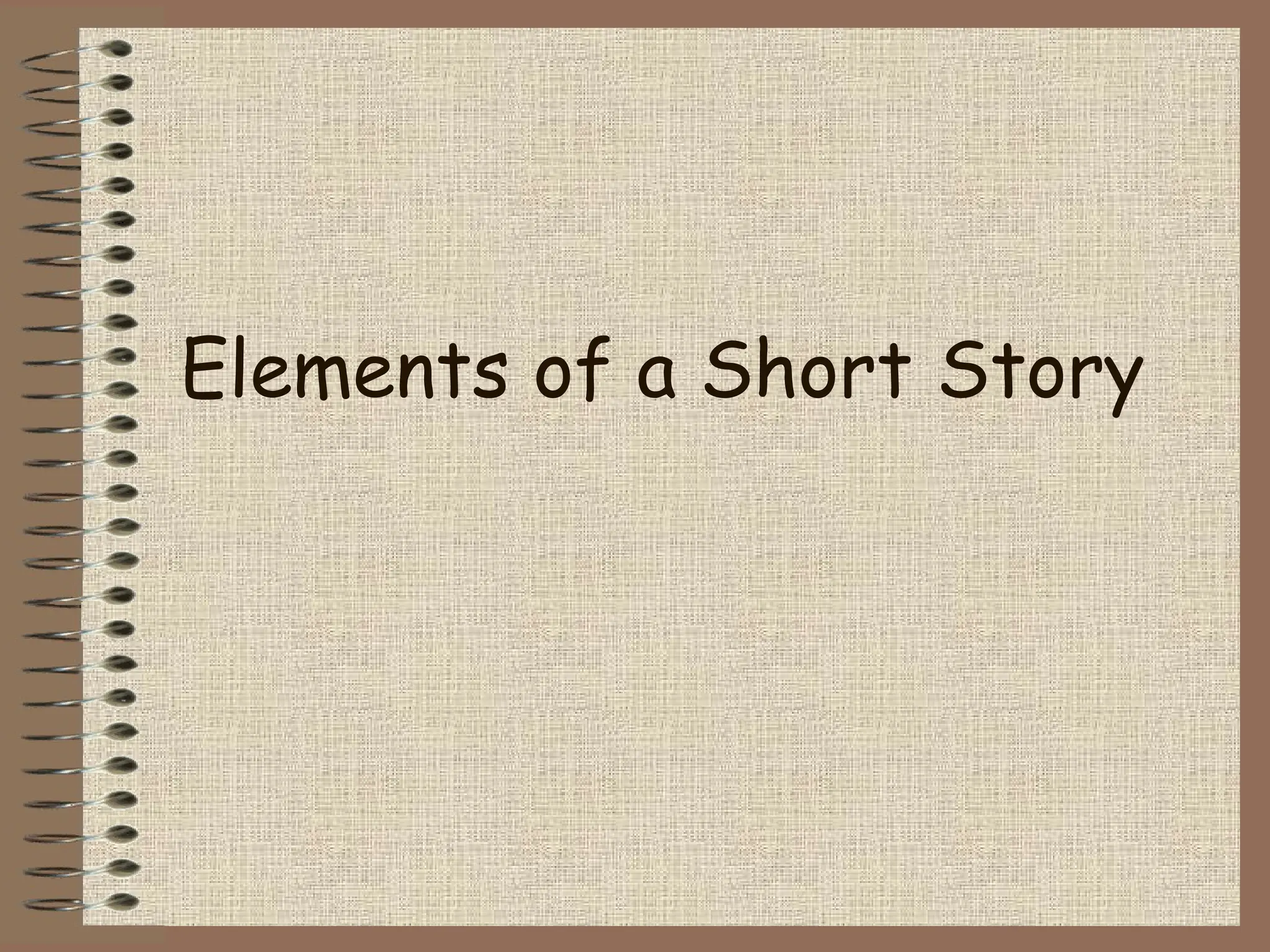 A PPT on how to write a short story with respect to story writing | PPT
