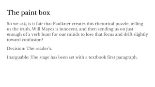 How to write a short story: The first paragraph | PPTX